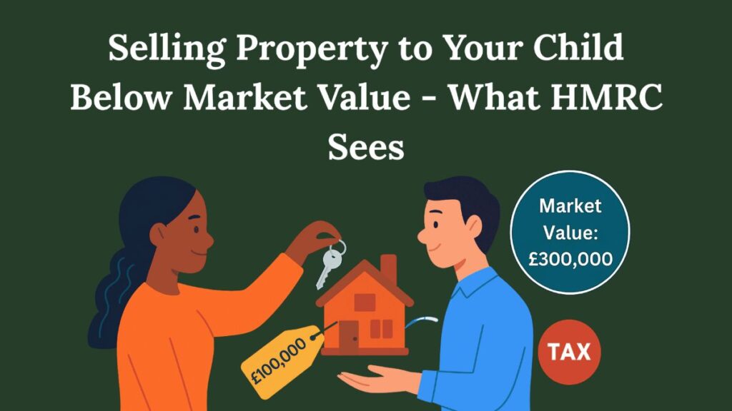 Selling Property to Your Child Below Market Value – UK Tax