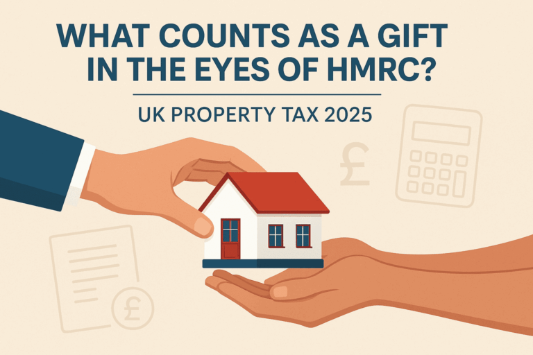 What Counts as a Gift for HMRC? UK Property Tax 2025